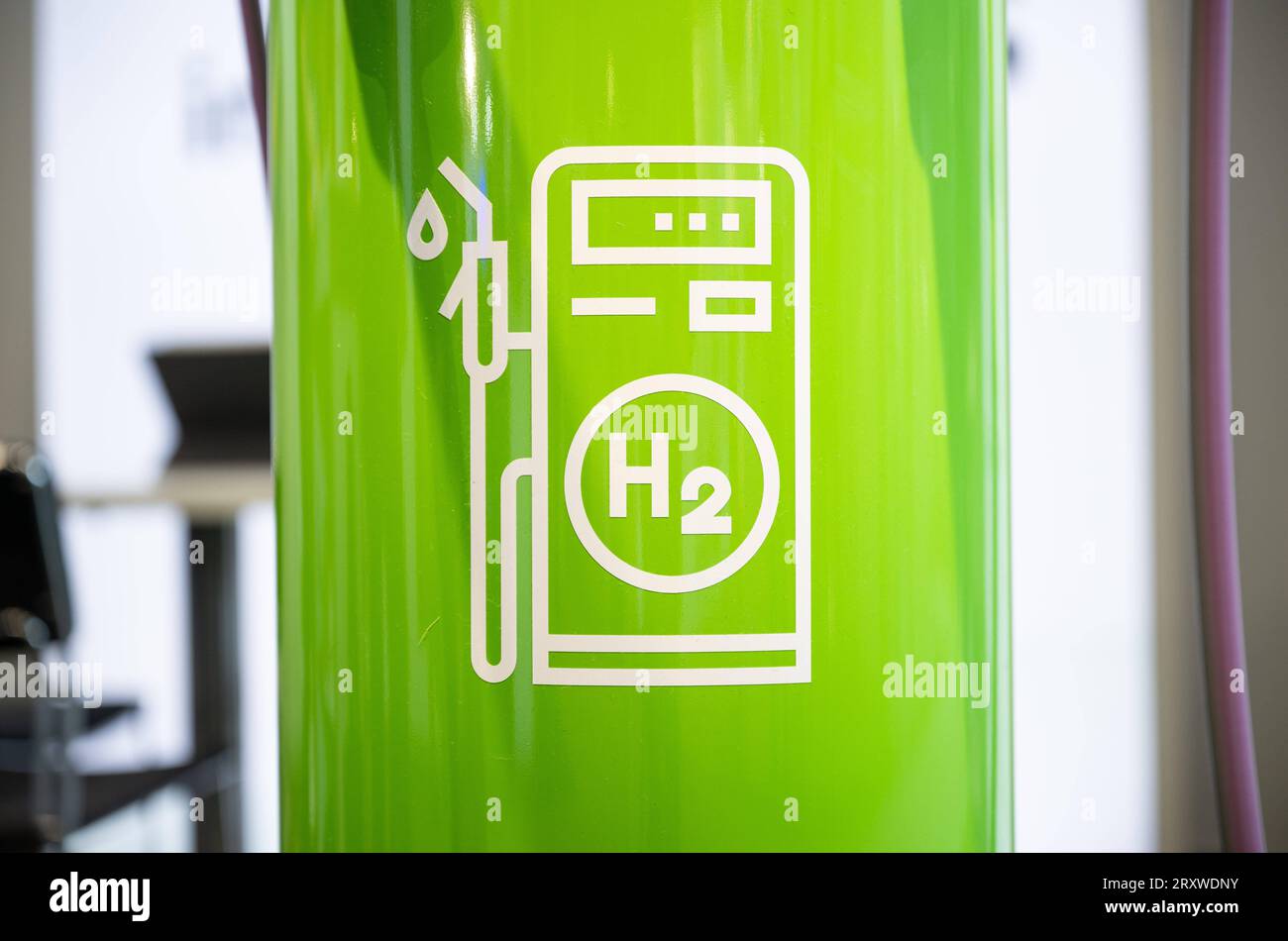 H2 logo Banque de photographies et d’images à haute résolution - Alamy