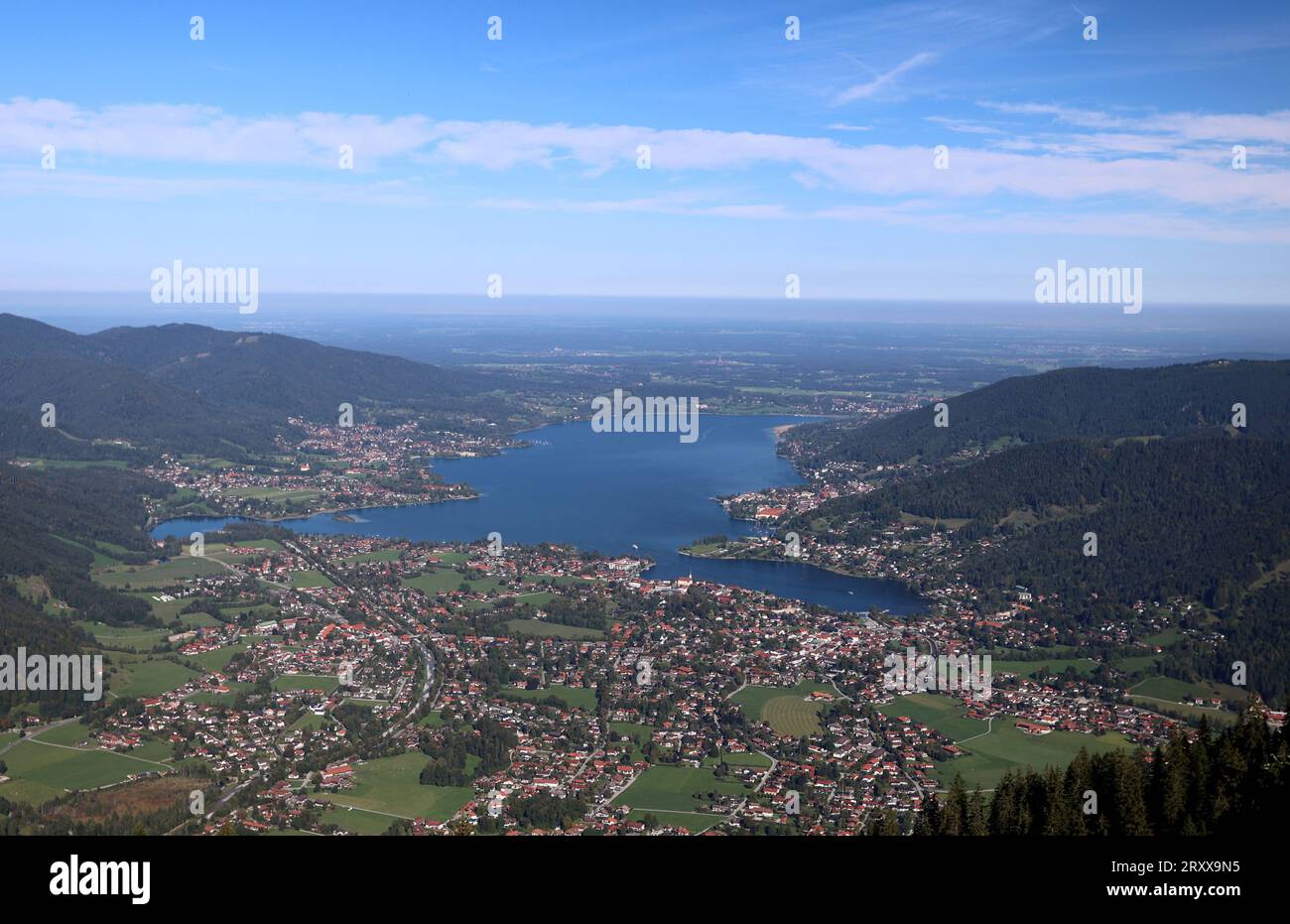 Wallberg, Bayern, Deutschland 27. Septembre 2023 : hier der Blick von ...