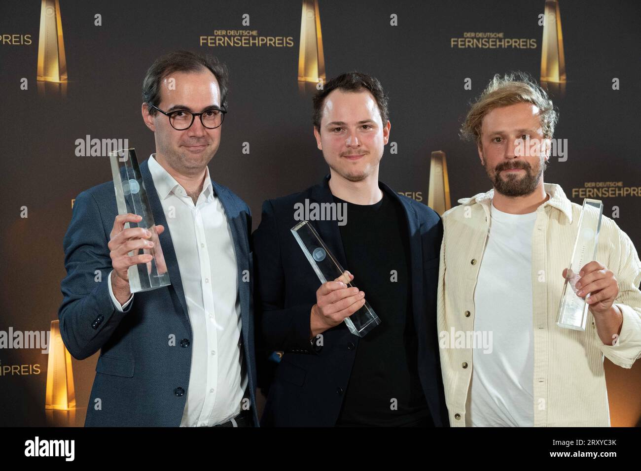 Preistraeger v.l. Rainer NIGRELLI, Cutter, Florian BOETTGER, Cutter ...