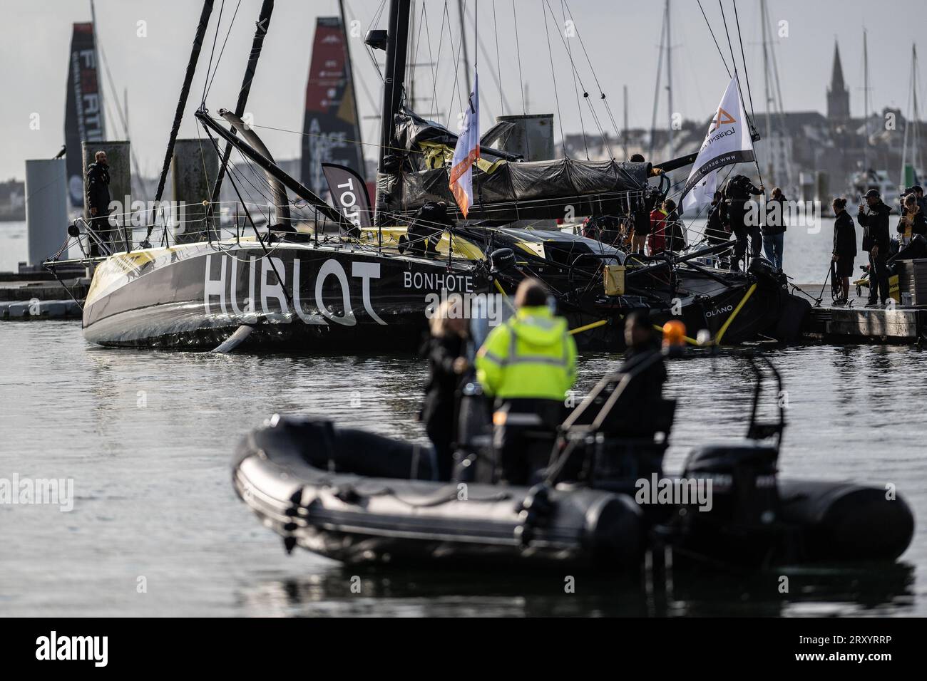 Lorient, Ouest de la France, le 24 septembre 2023 - Alain Roura et ...