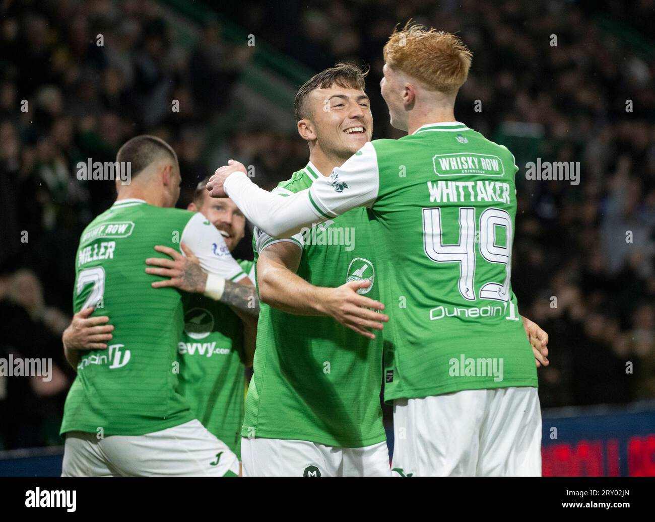 Quart de finale de la Scottish League Cup - Hibernian FC v St Mirren FC 27/09/2023 le plus jeune ...