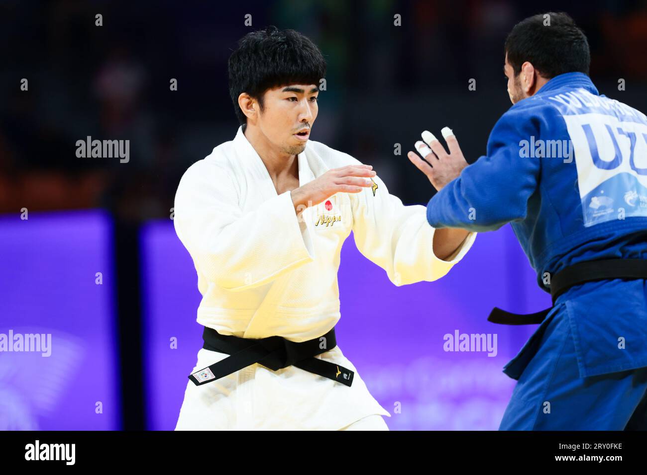 Ken Oyoshi (JPN), 27 SEPTEMBRE 2023 - Judo : finale par équipes mixtes ...