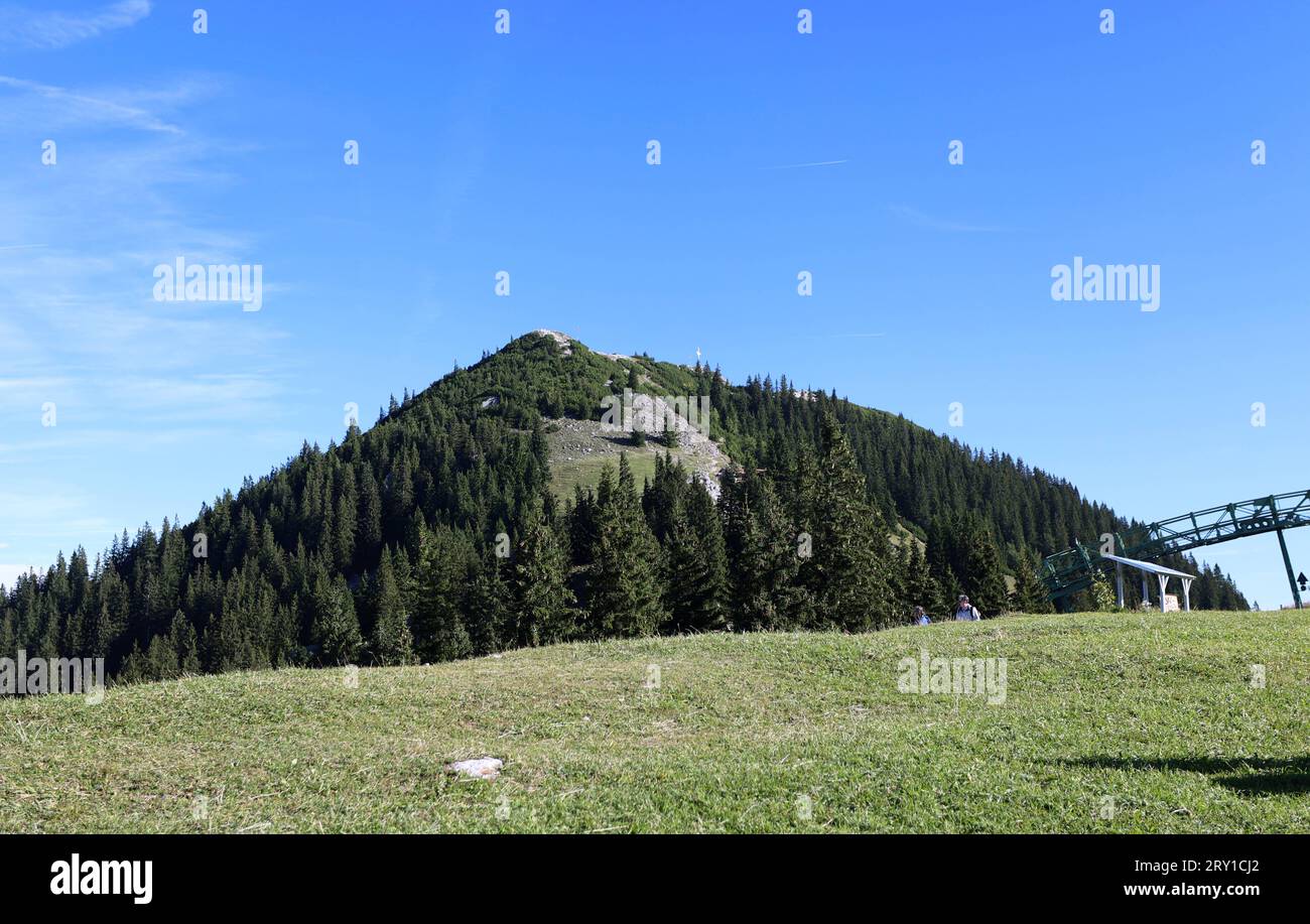 Wallberg, Bayern, Deutschland 27. Septembre 2023 : hier der Blick von ...