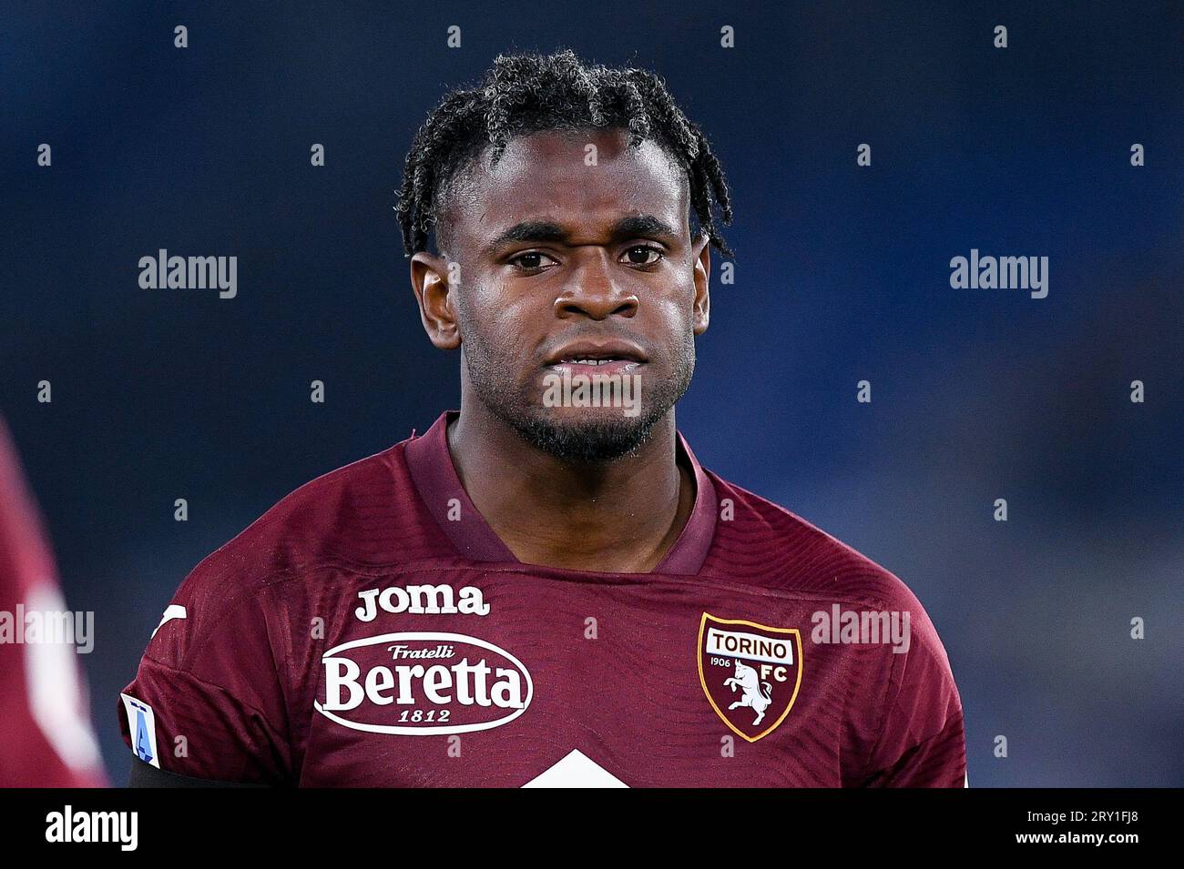 Duvan Zapata du Torino FC joue le match Serie A Tim entre le SS Lazio ...