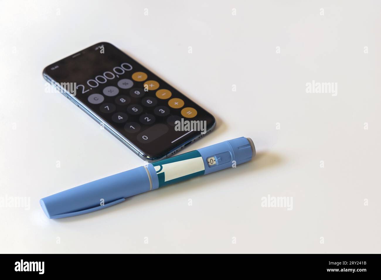 Stylo injecteur d'insuline Ozempic ou stylo cartouche d'insuline pour ...