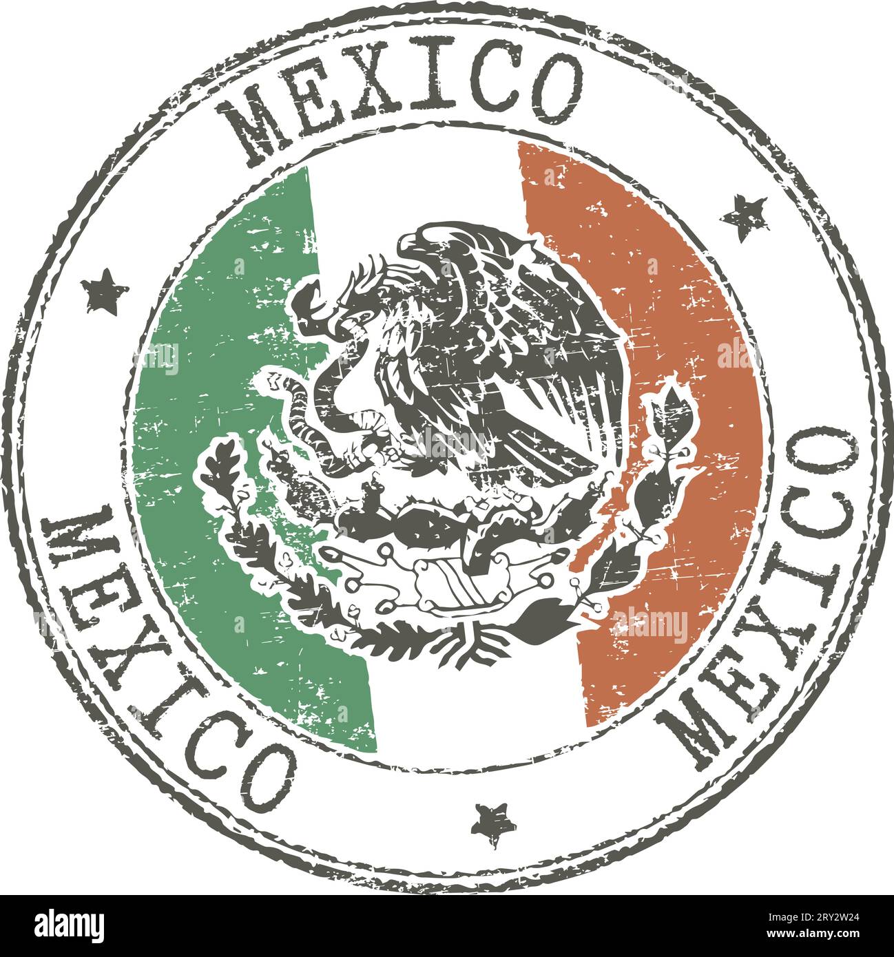Mexico coat of arms Banque de photographies et d’images à haute ...