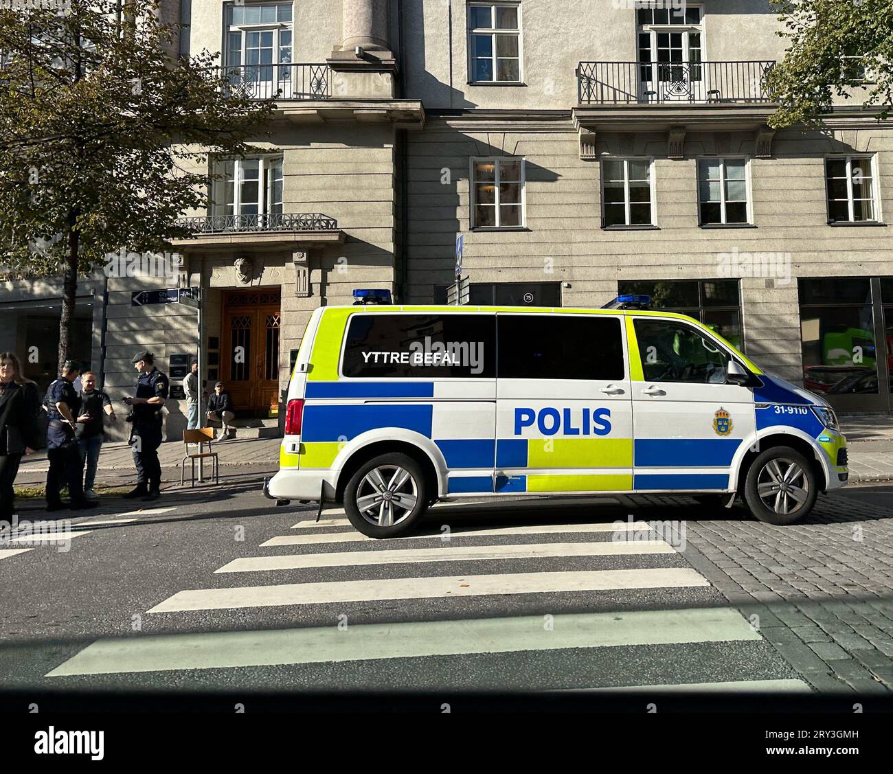 Stockholm. 21 septembre 2023. La photo prise le 21 septembre 2023 ...
