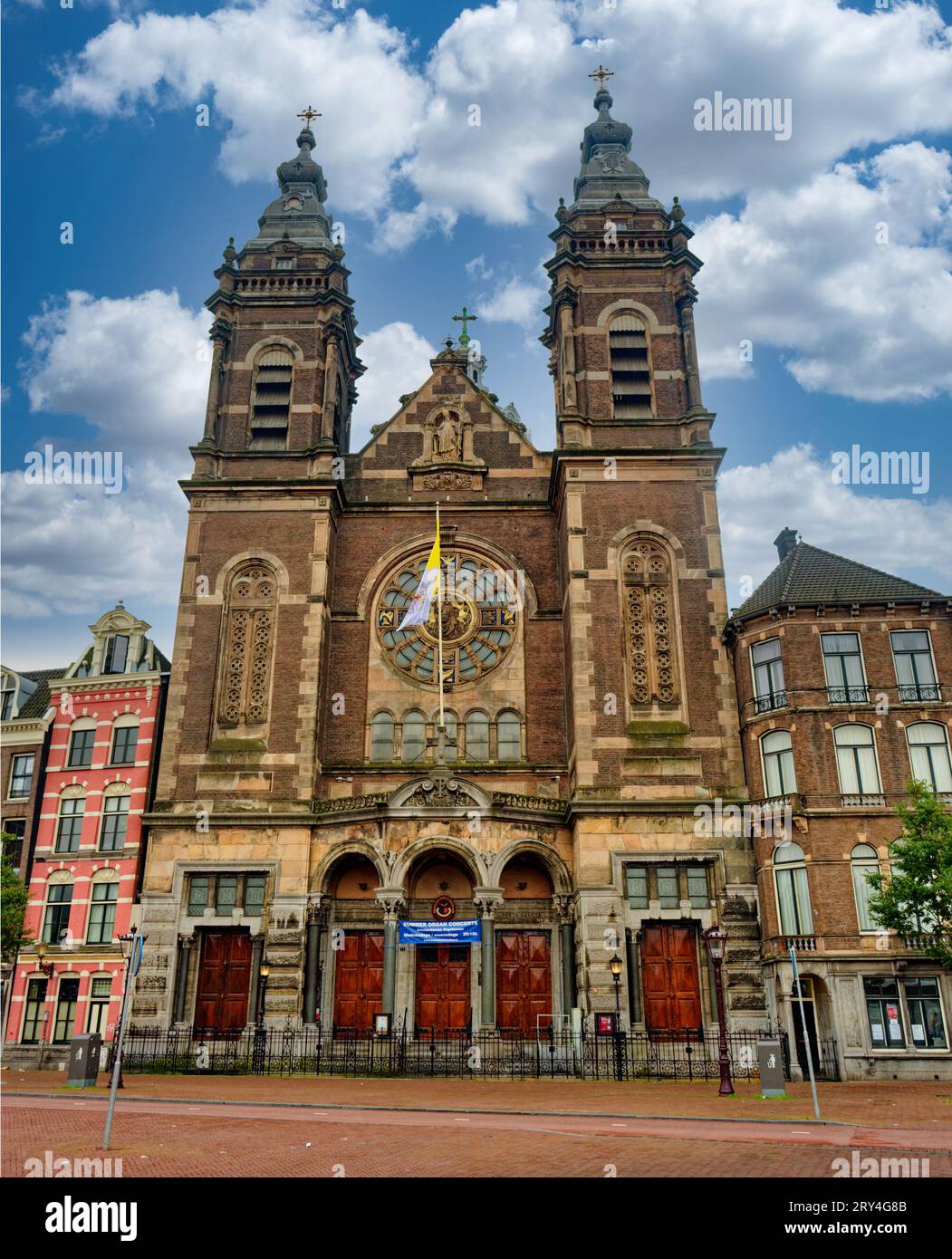 AMSTERDAM, PAYS-BAS - 24 août 2023 : Amsterdam est la capitale des pays ...