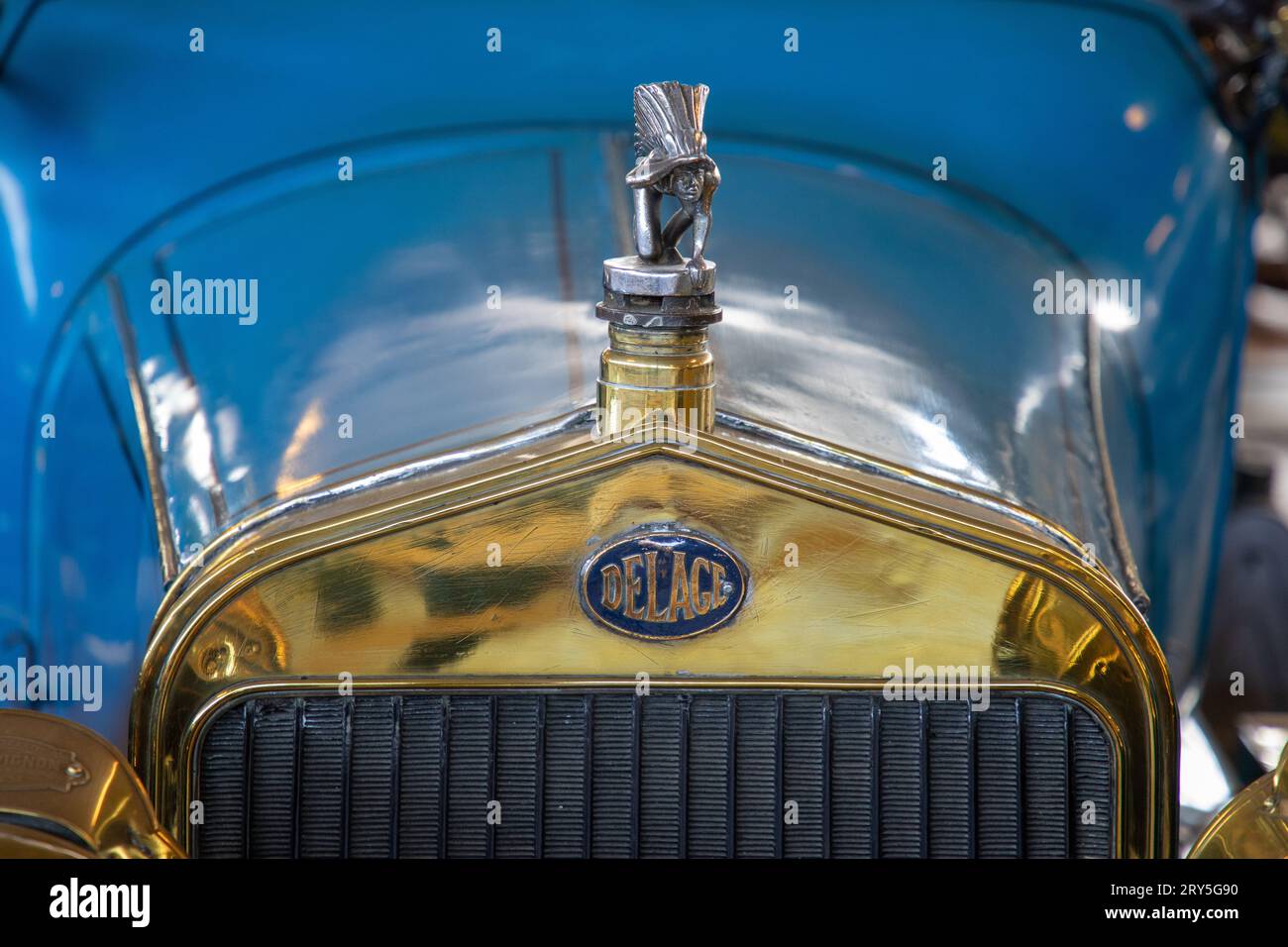 Talmont , France - 09 28 2023 : Delage logo marque et signe de texte ...