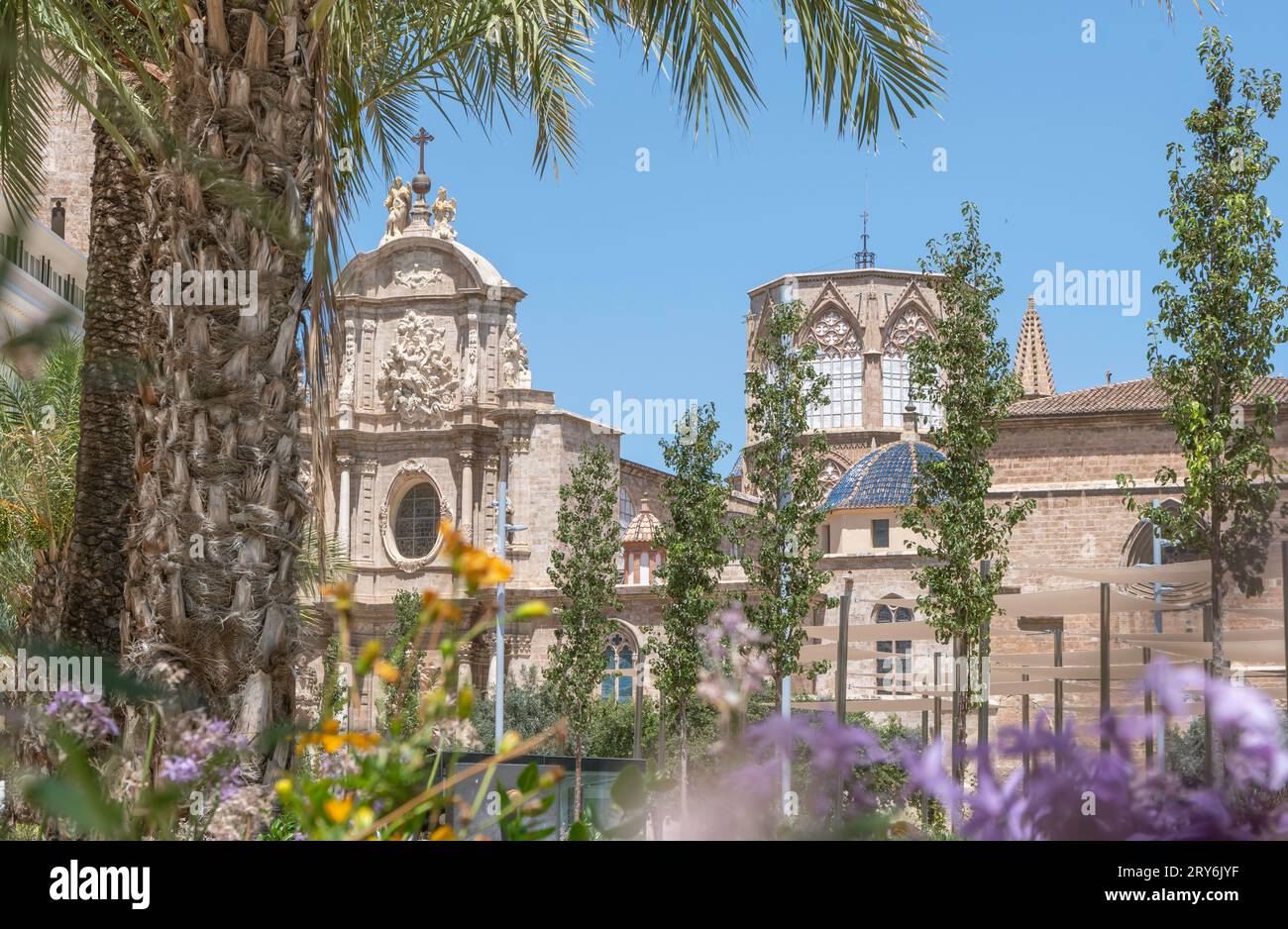 Catedral de santa maria de valencia Banque de photographies et d’images ...