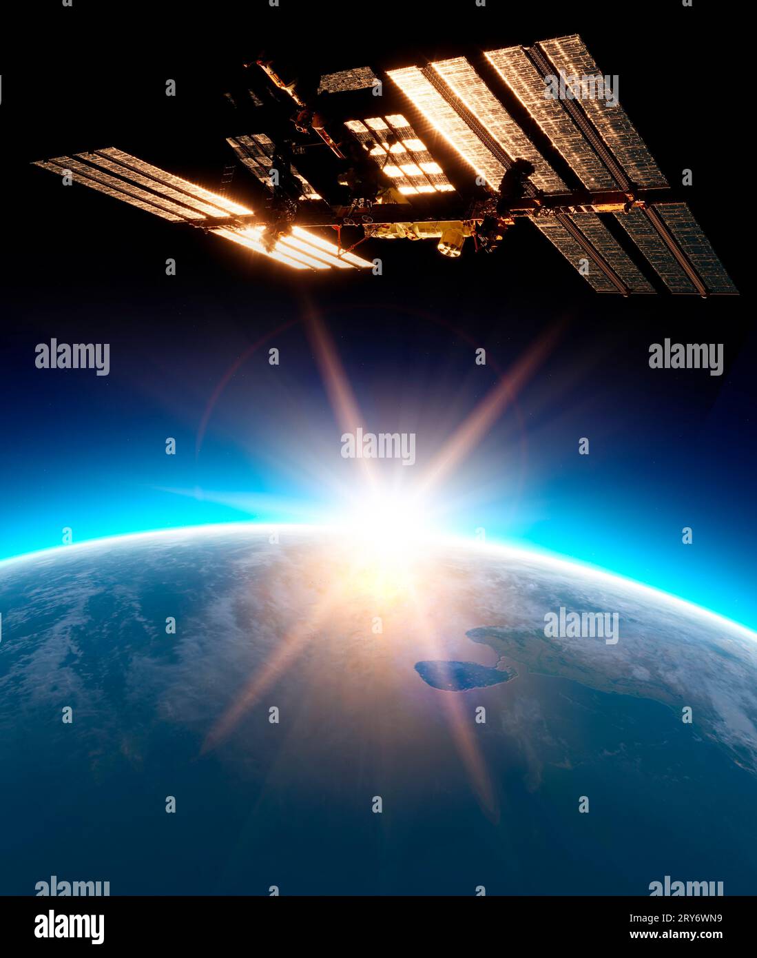 International space station sci Banque de photographies et d’images à ...