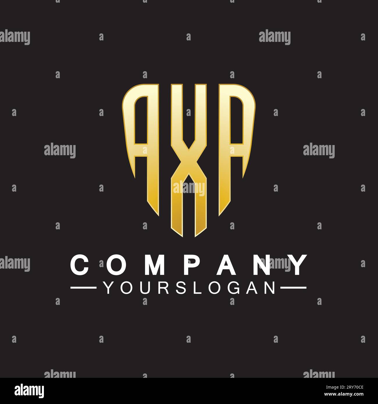 Création de logo axa Banque d'images vectorielles - Alamy