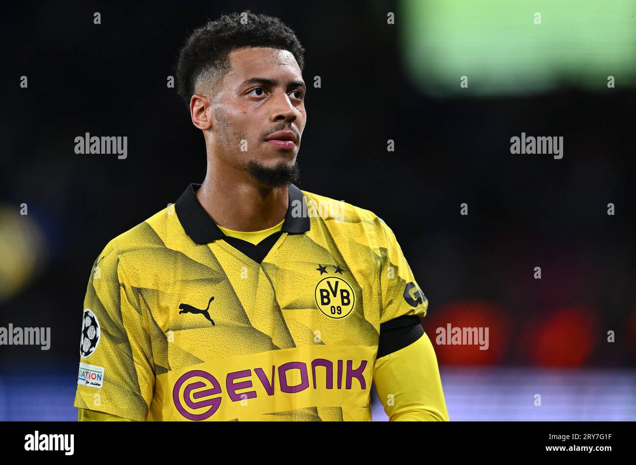 PARIS, FRANCE - SEPTEMBRE 19 : Felix Nmecha lors du match de l'UEFA ...