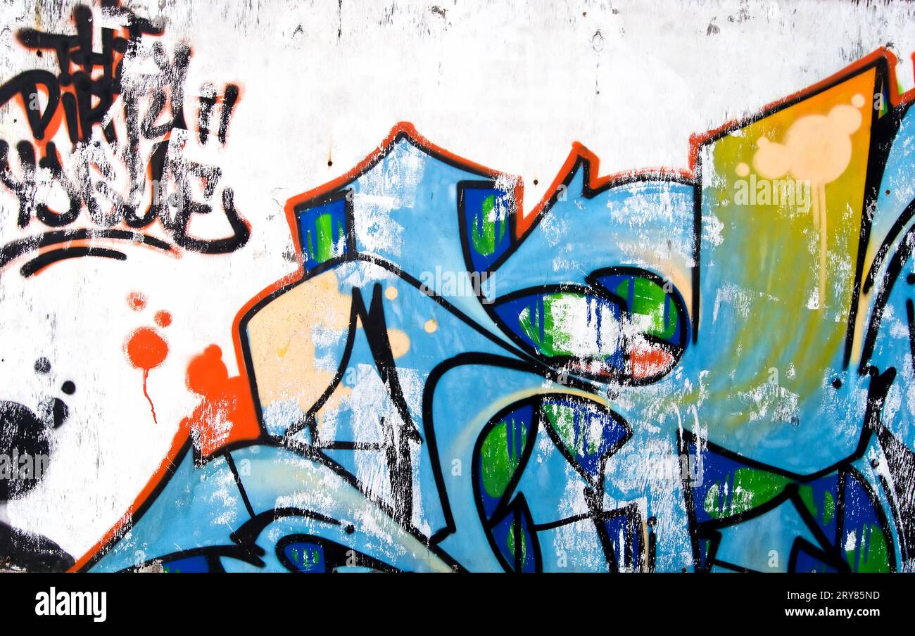 Arts graffiti mural Banque de photographies et d’images à haute ...