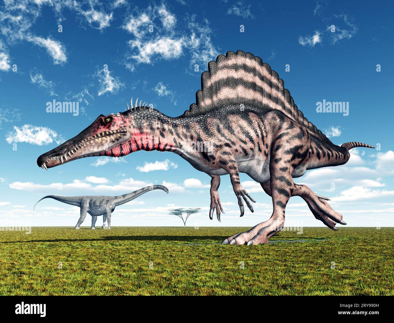 Dinosaur dinosaurs dino spinosaurus Banque de photographies et d’images à haute résolution ...