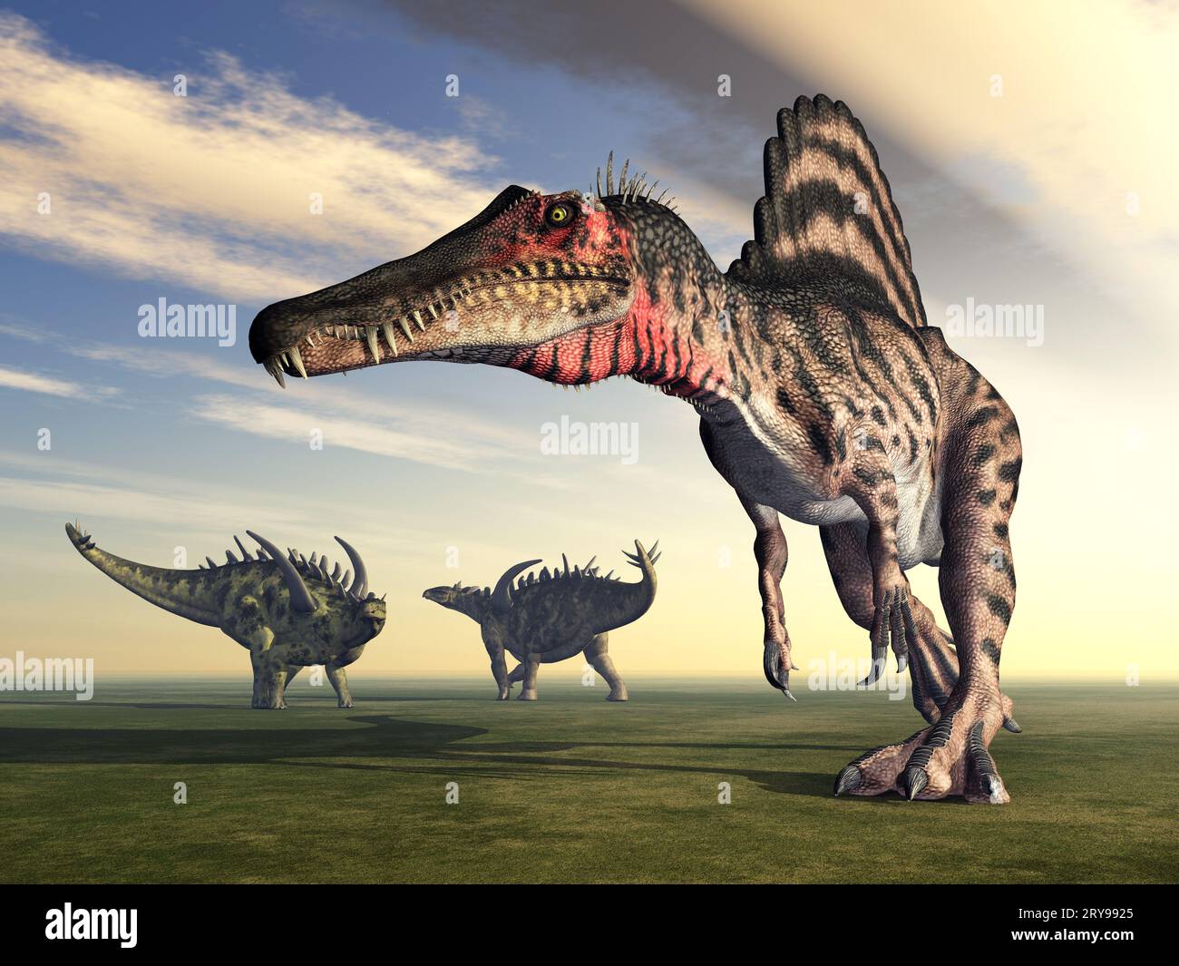 Dinosaur dinosaurs dino spinosaurus Banque de photographies et d’images à haute résolution ...