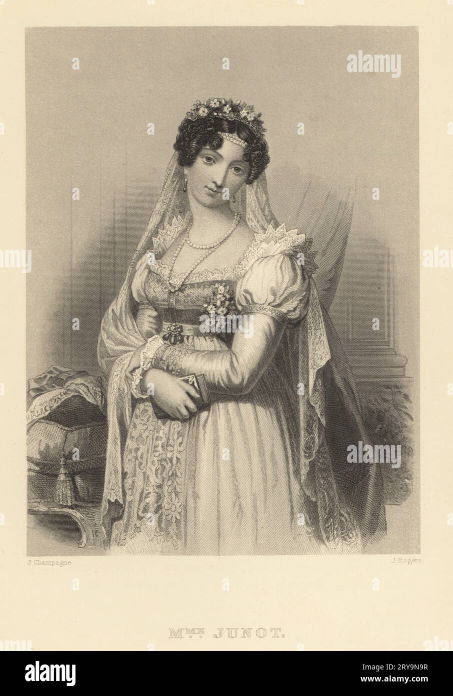 Madame Junot, Laure Junot, duchesse d'Abrantès, écrivain français, 1784 ...