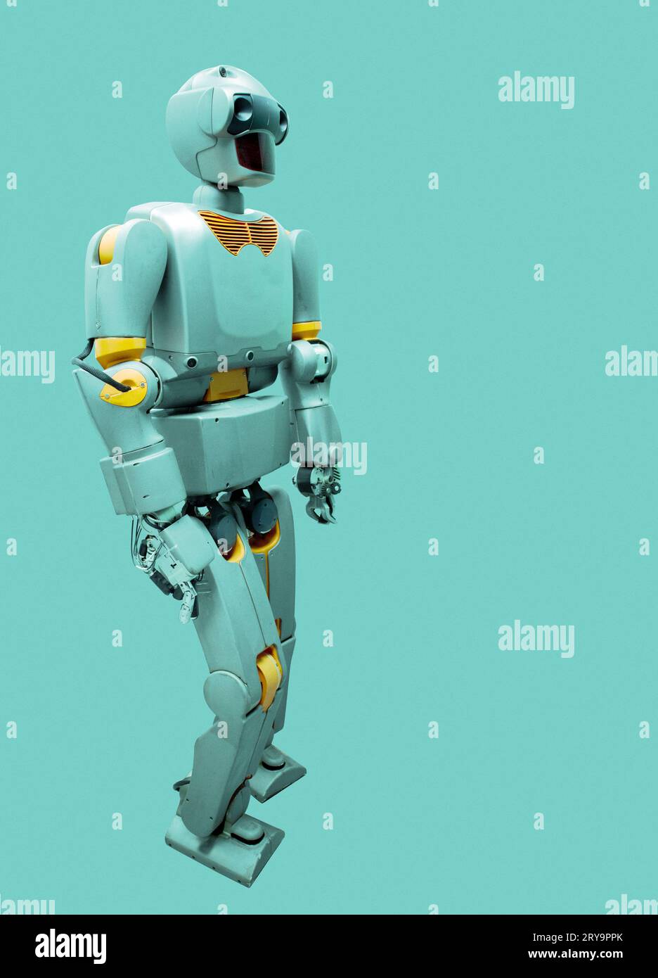 Robot android green Banque de photographies et d’images à haute ...