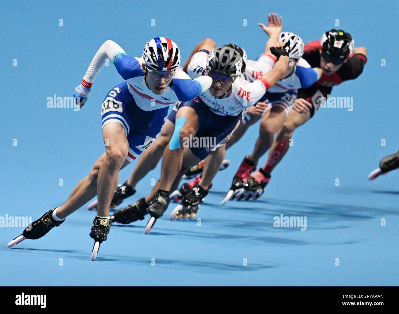 Hangzhou, province chinoise du Zhejiang. 30 septembre 2023. CHOI Inho ...