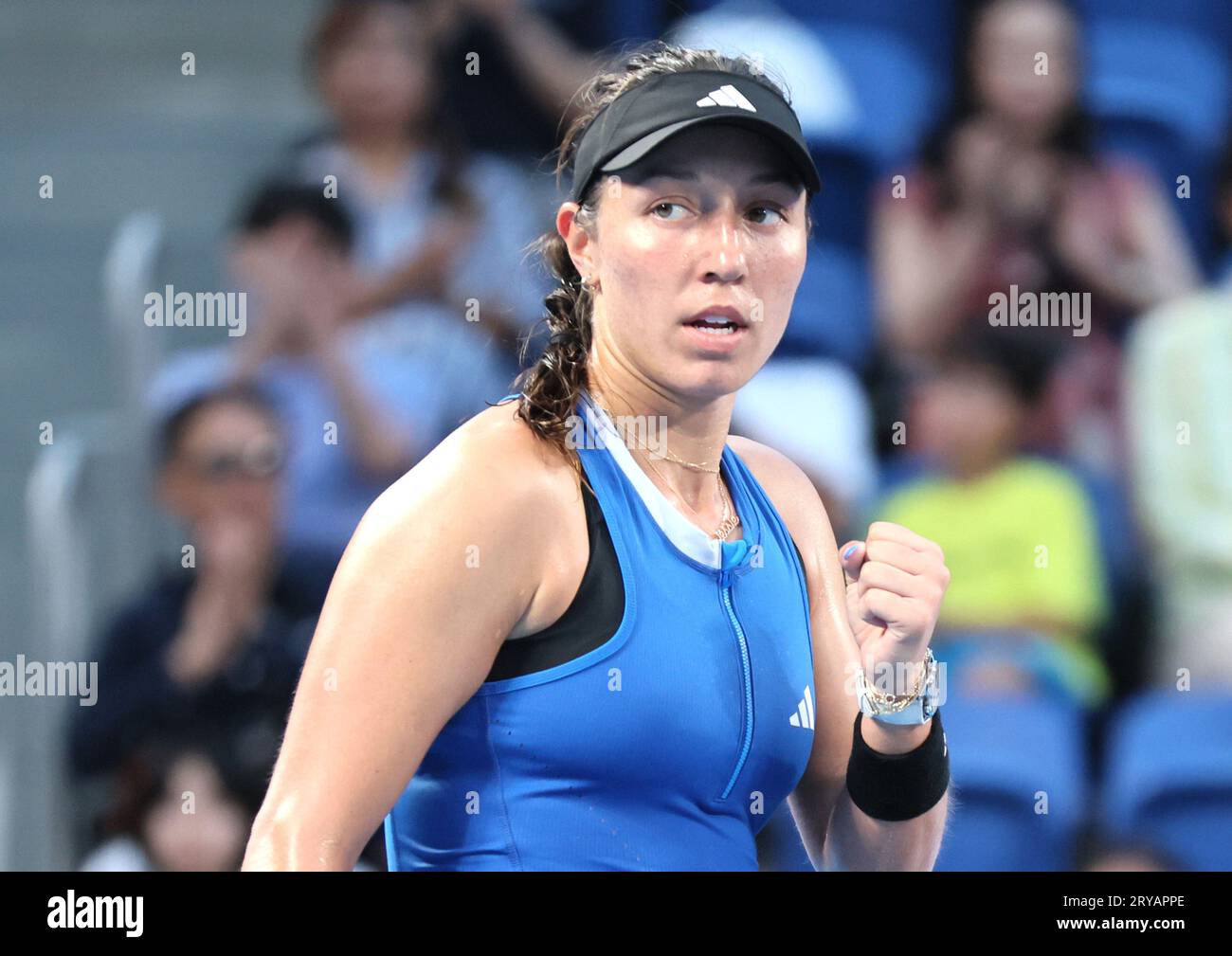 Tokyo, Japon. 30 septembre 2023. Jessica Pegula, des États-Unis, bat ...