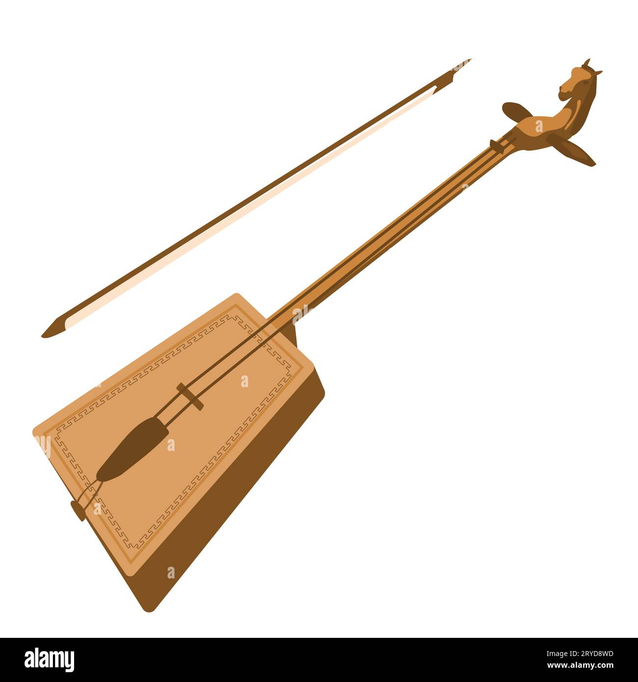 Traditional mongolian musical instrument Banque de photographies et d ...