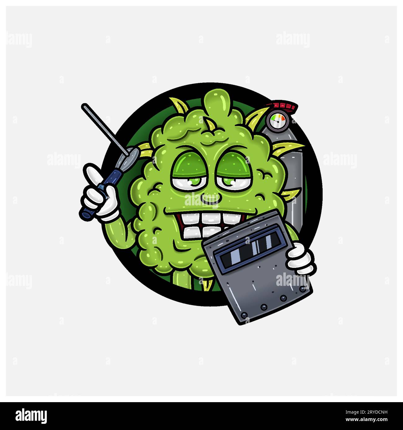 Hemp factory Banque d'images vectorielles - Alamy