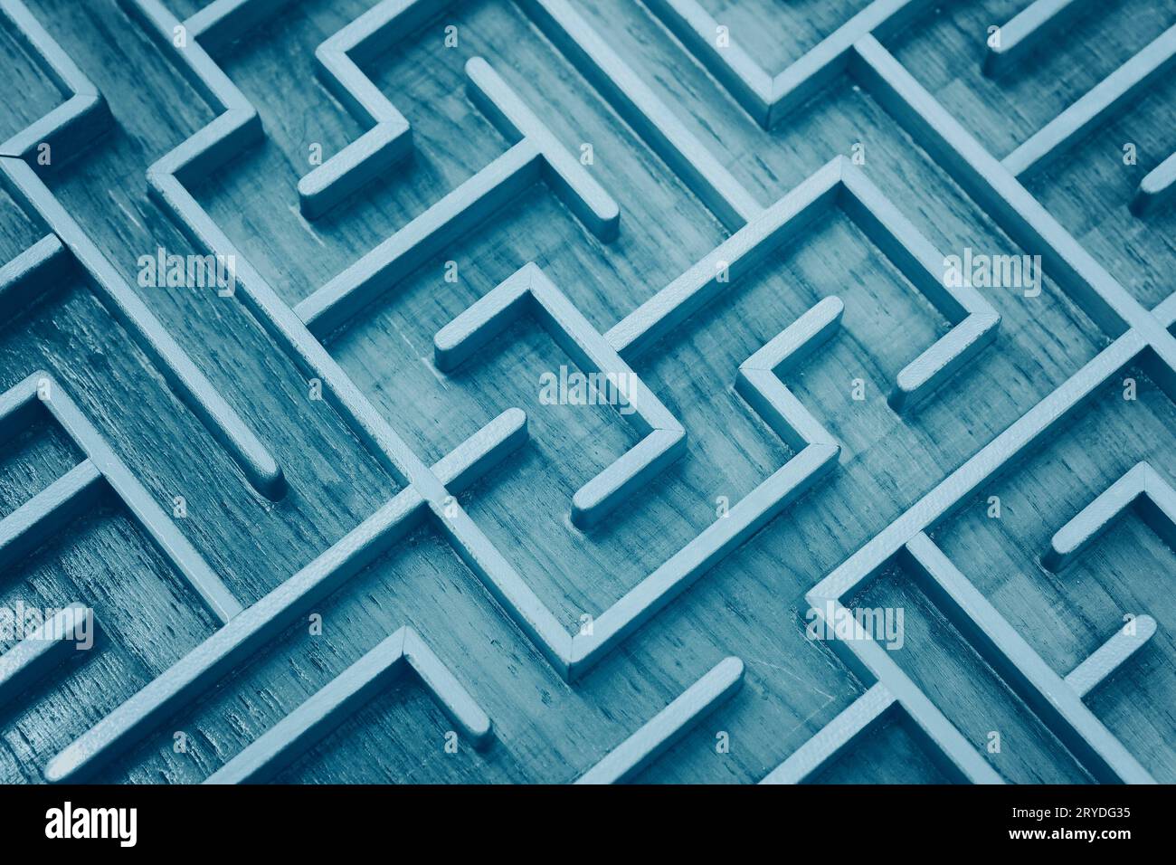 Labyrinthe en bois Banque de photographies et d’images à haute ...