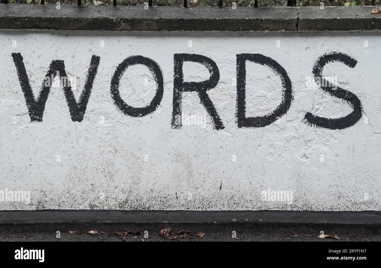 Mots d'écriture Banque de photographies et d’images à haute résolution ...