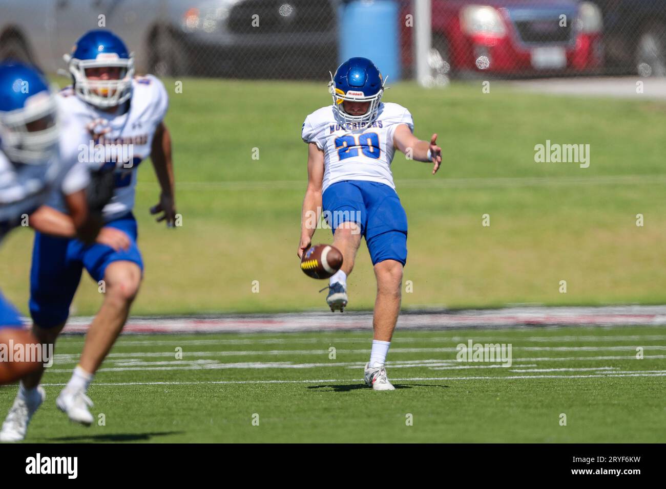 30 septembre 2023:.Southern Nazarine University Crimson Storm Defensive ...