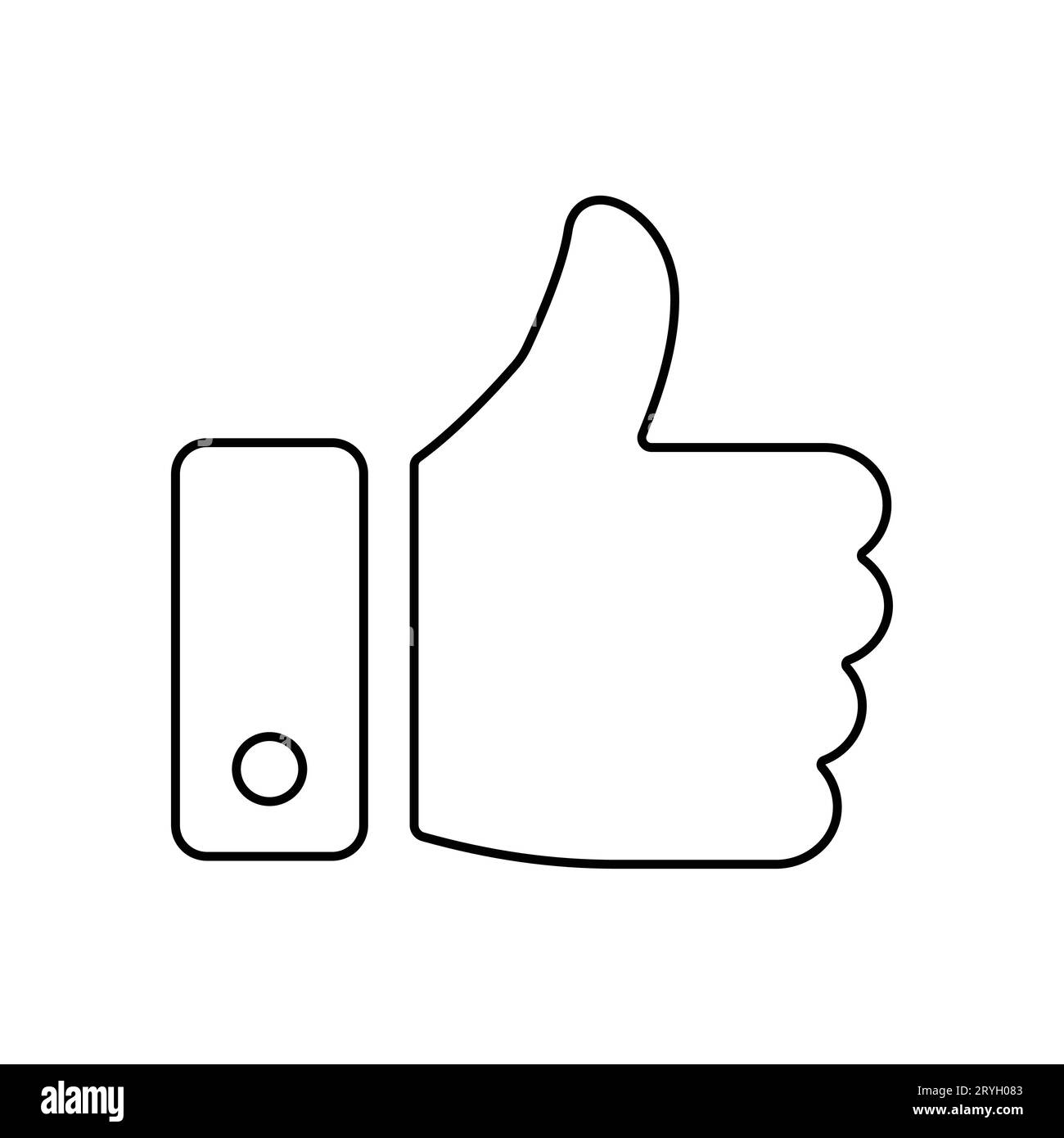 Gesto simbolico Banque d'images noir et blanc - Alamy