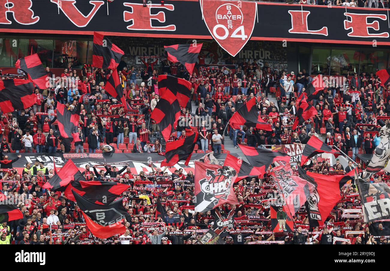 Leverkusen, Deutschland. 21 septembre 2023. Firo : 09/21/2023, football ...