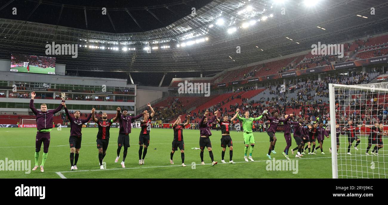 Leverkusen, Deutschland. 21 septembre 2023. Firo : 09/21/2023, football ...