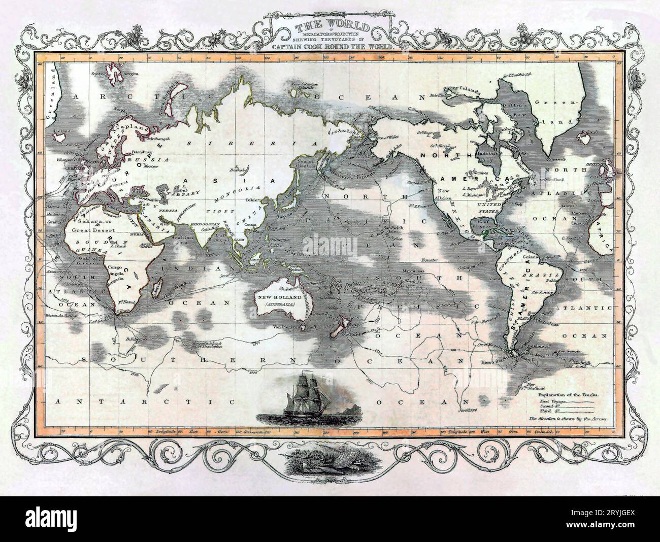 James cook voyage Banque de photographies et d’images à haute ...