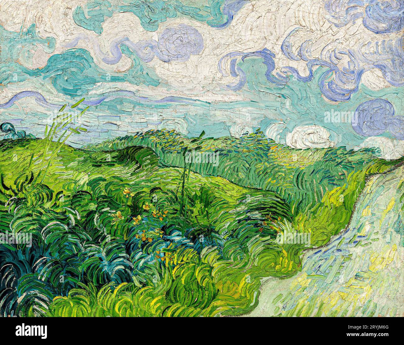 Auvers by vincent van gogh Banque de photographies et d’images à haute ...