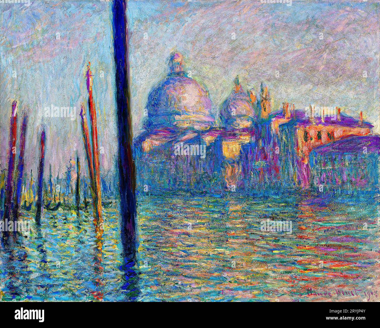 Monet the grand canal 1908 Banque de photographies et d’images à haute ...