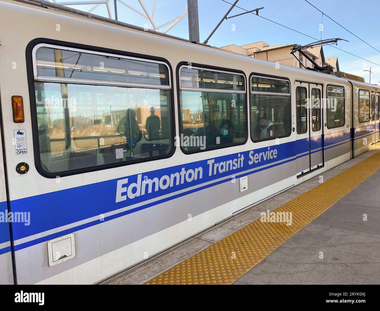 Service de transport d'edmonton Banque de photographies et d’images à ...