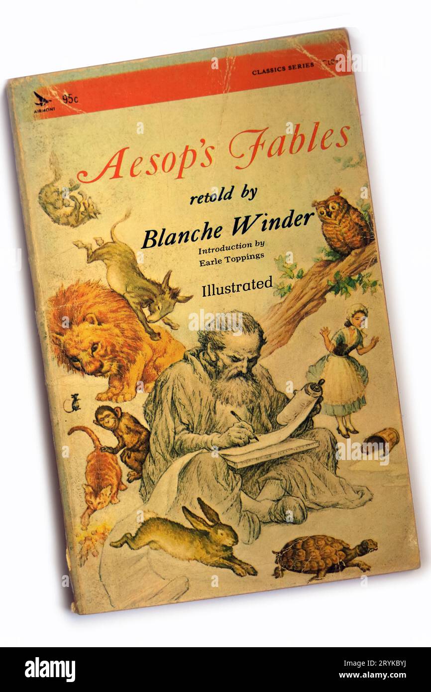 Aesops fables book Banque de photographies et d’images à haute ...