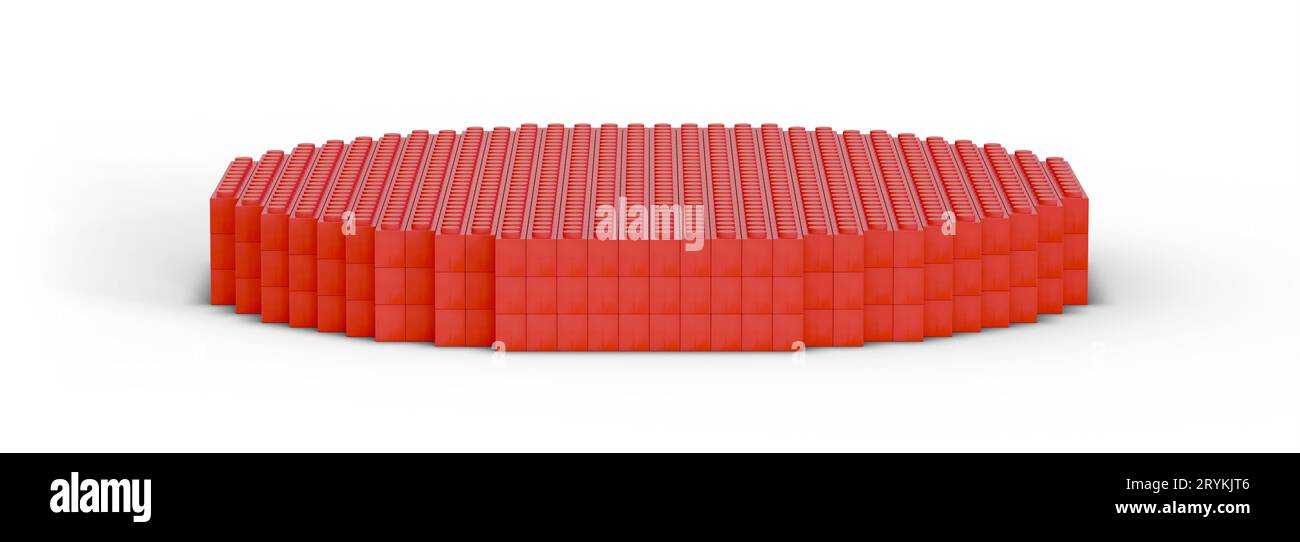 Escalier en briques rouges Banque de photographies et d’images à haute ...