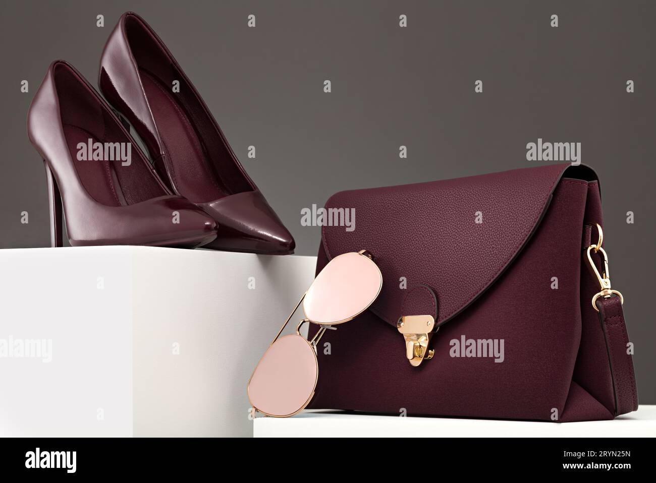 Chaussures haut de gamme talons hauts Banque de photographies et d ...