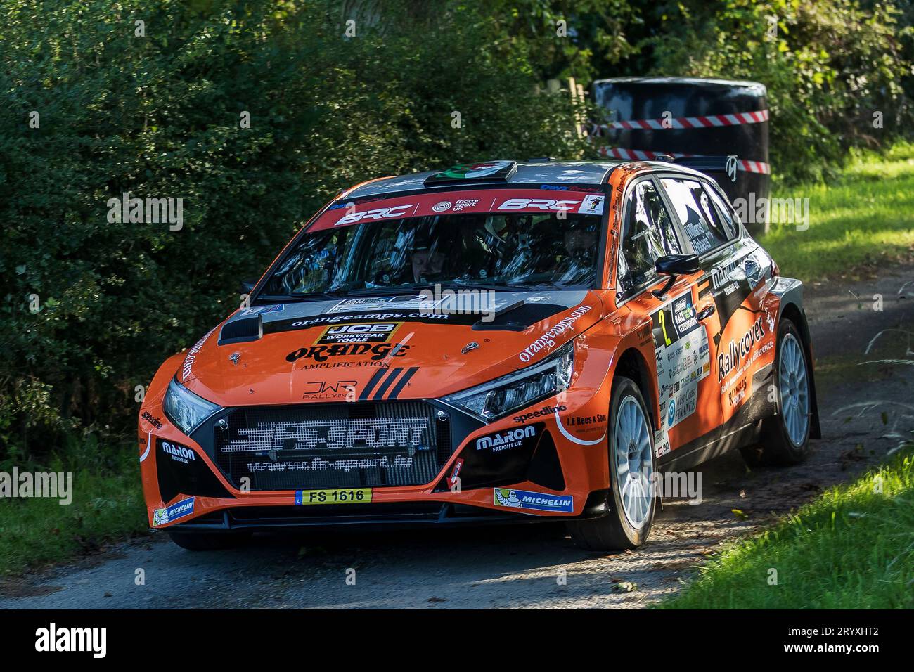 Ceredigion, pays de Galles - 02 septembre 2023 Rali Ceredigion : James ...