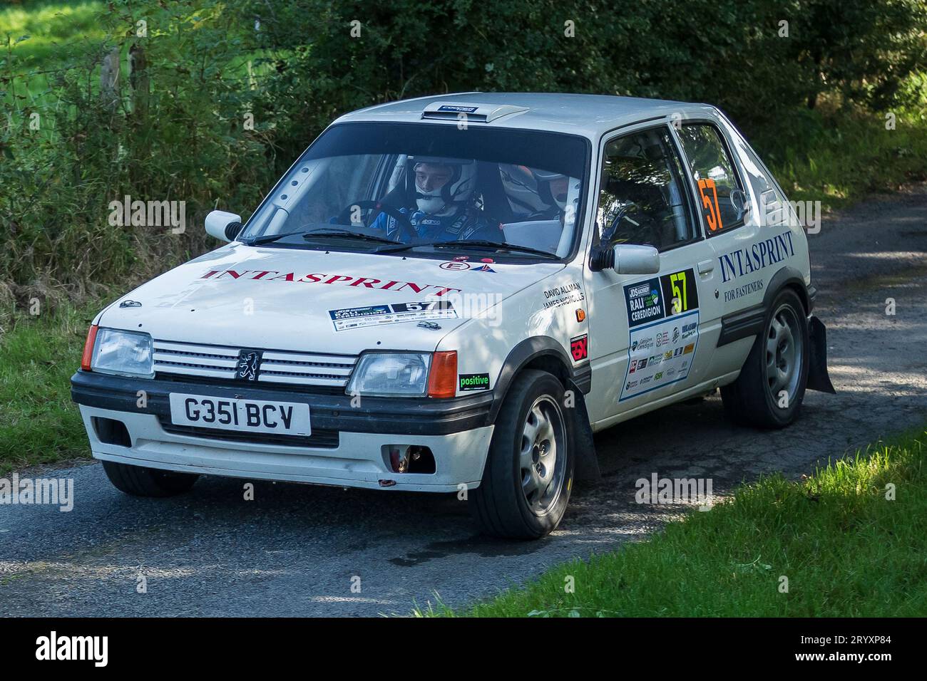 Ceredigion, pays de Galles - 02 septembre 2023 Rali Ceredigion : James ...