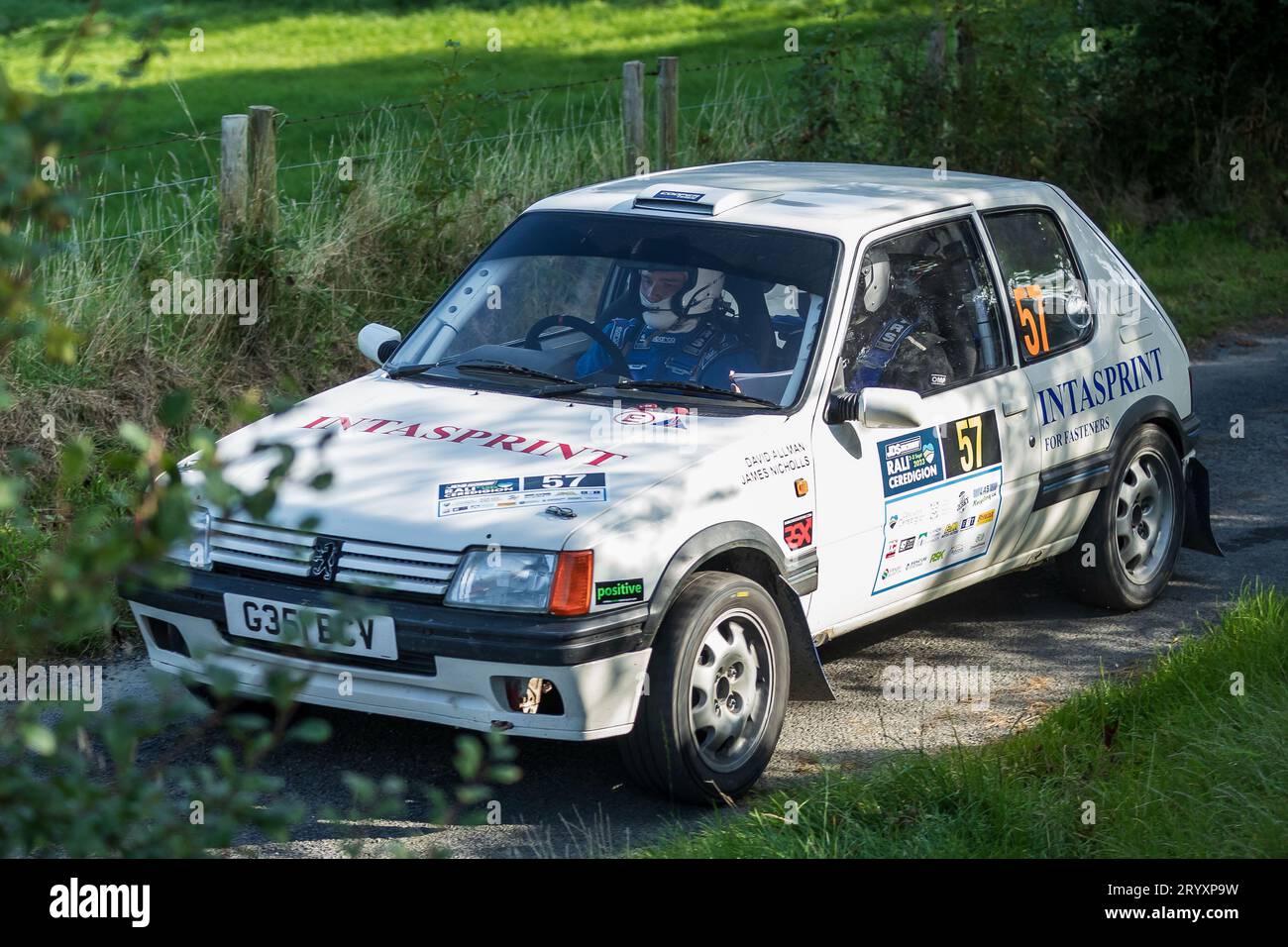 Ceredigion, pays de Galles - 02 septembre 2023 Rali Ceredigion : James ...