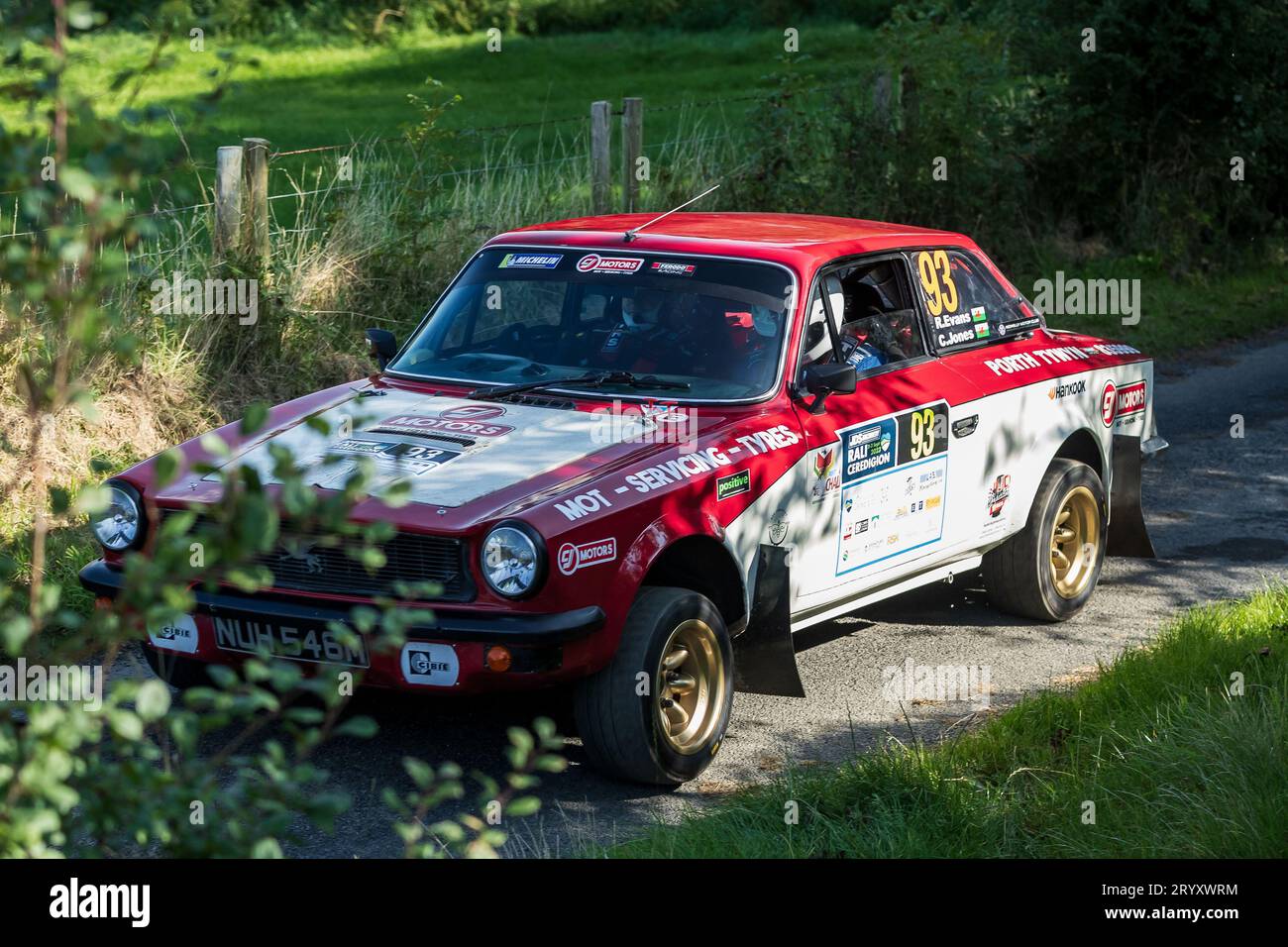 Ceredigion, pays de Galles - 02 septembre 2023 Rali Ceredigion : Chris ...