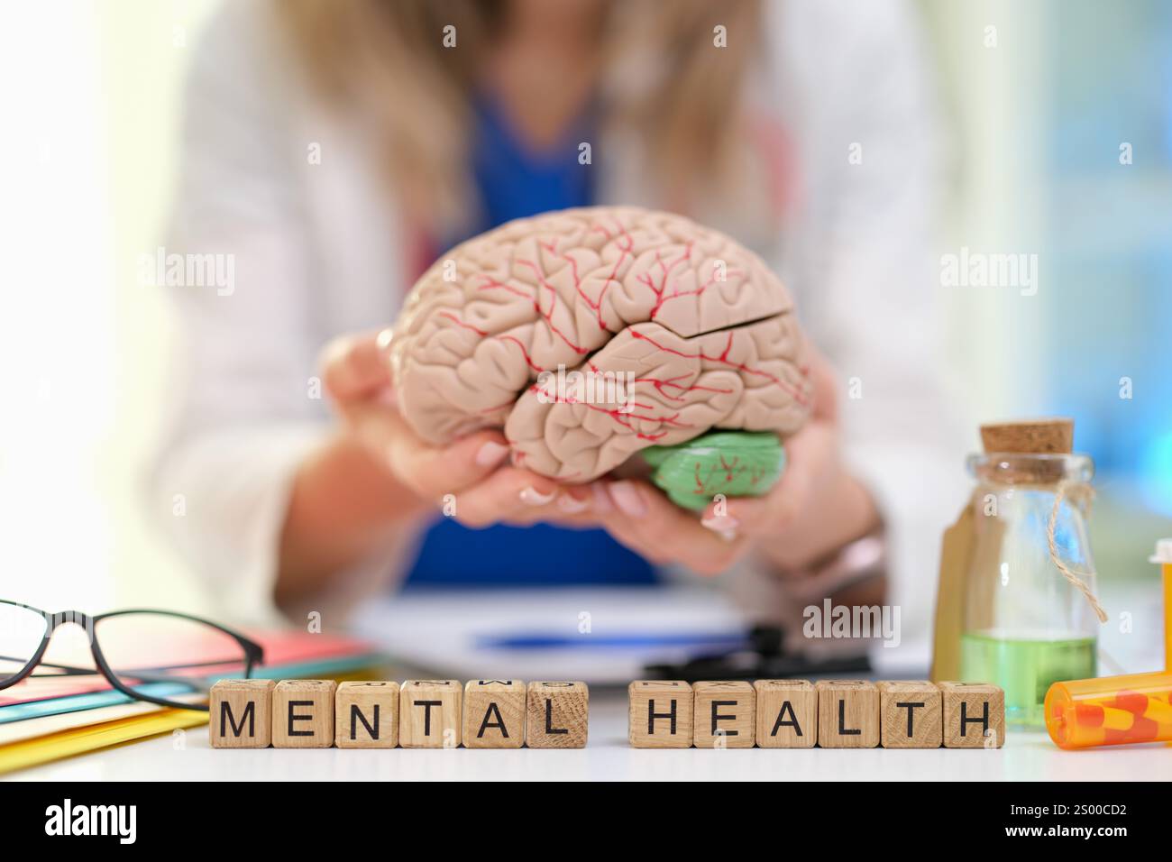 Une représentation visuelle complète de la santé mentale qui utilise ...