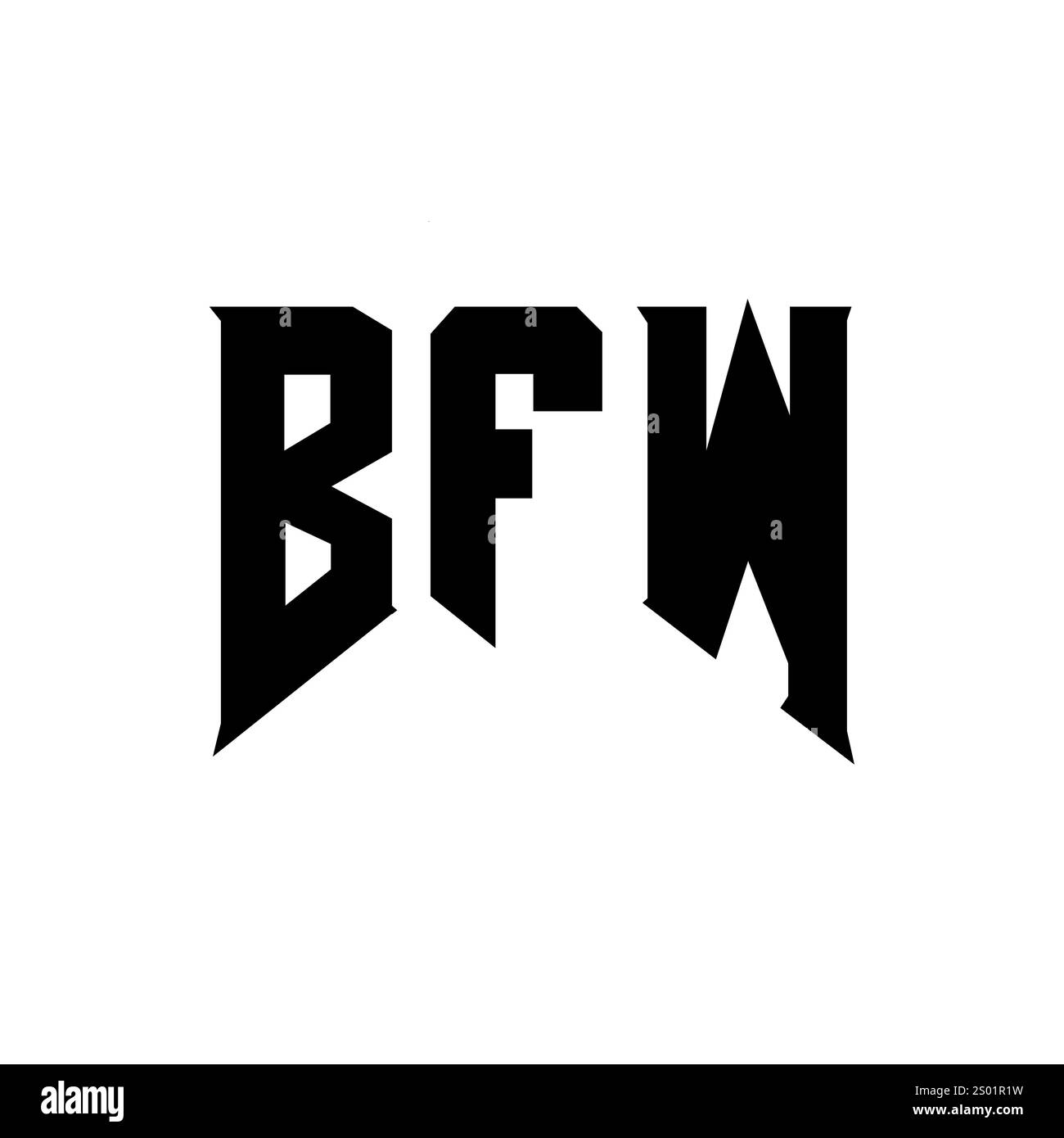 Logo bfw Banque d'images vectorielles - Alamy