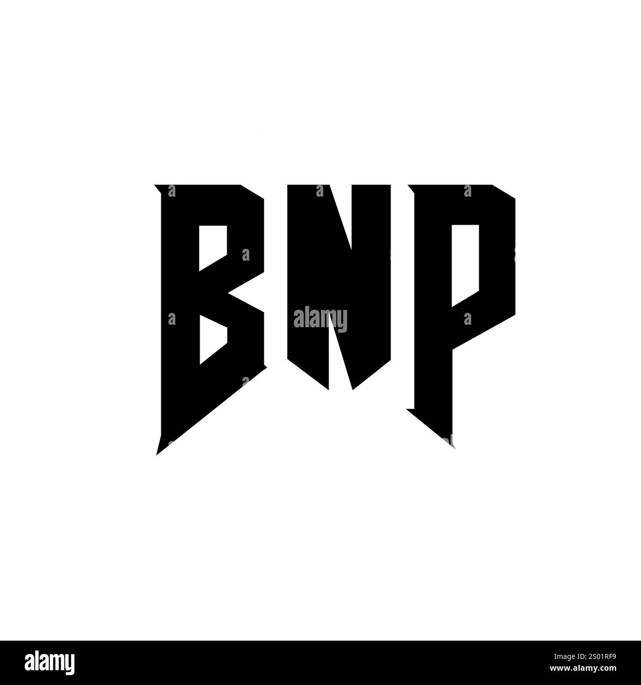 Logo bnp Banque d'images noir et blanc - Alamy