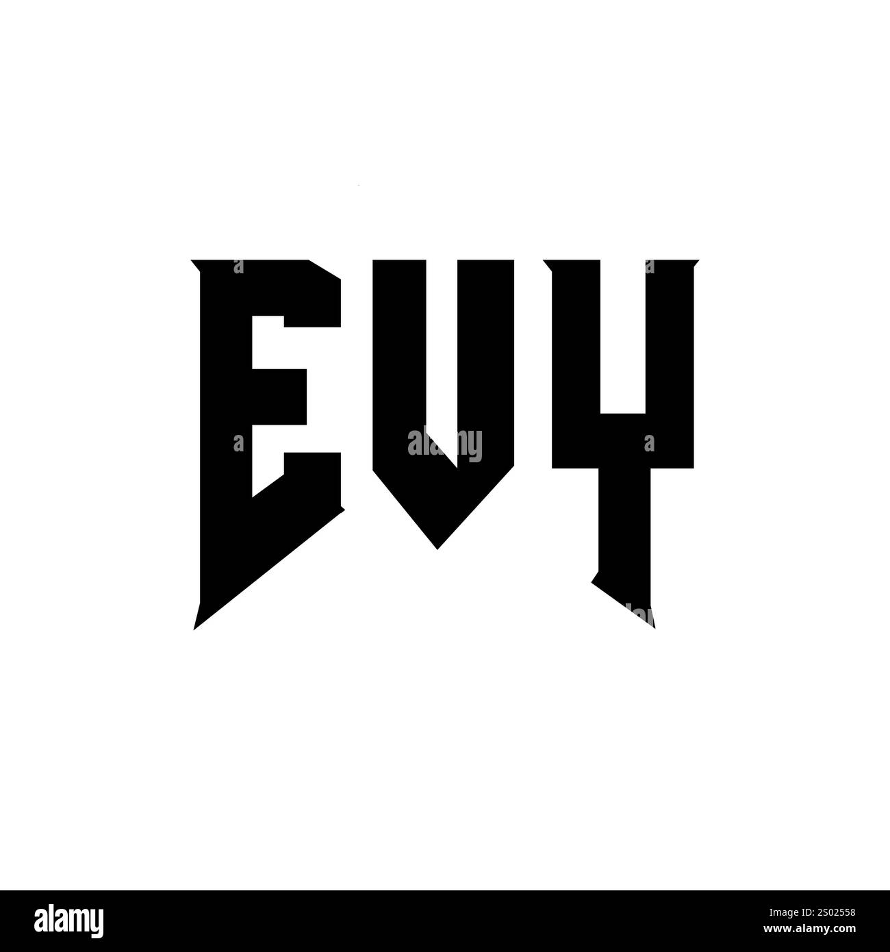 Logo de la technologie evy Banque de photographies et d’images à haute ...