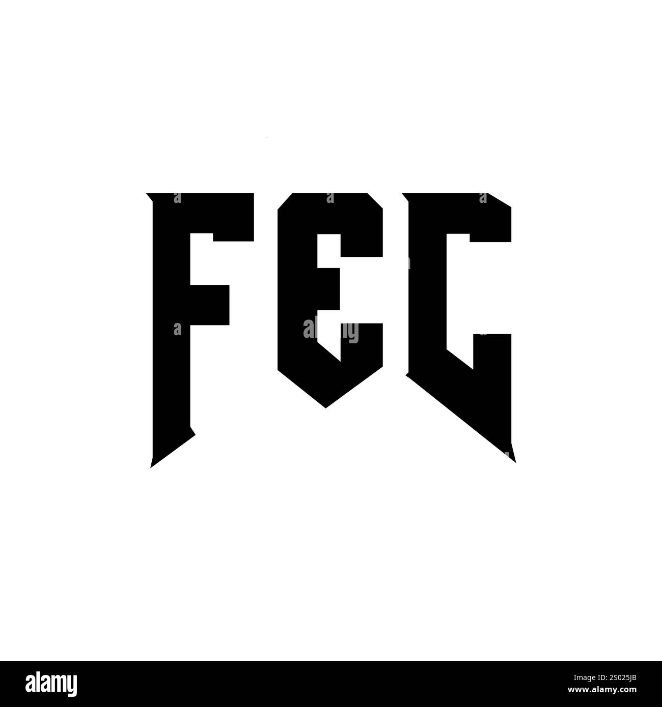 Logo fec Banque d'images noir et blanc - Alamy