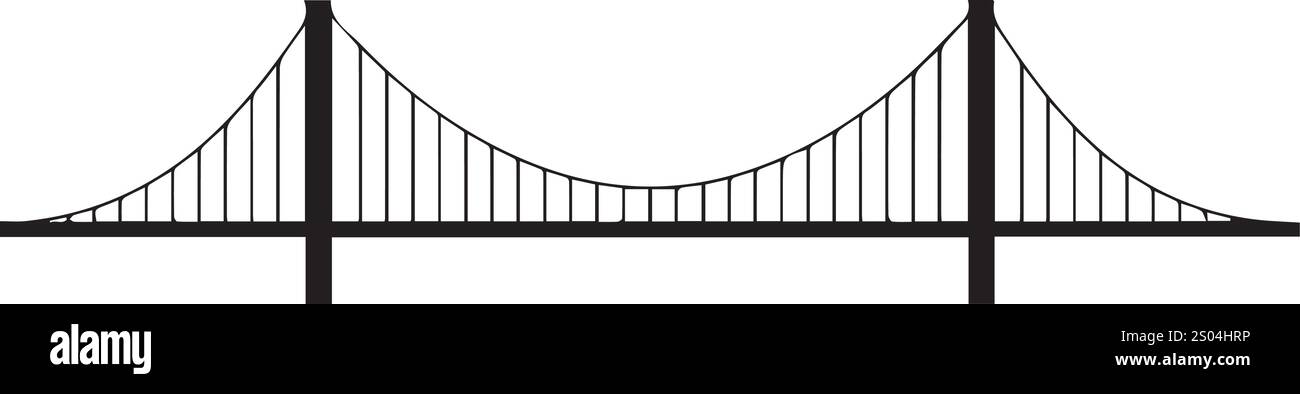 Pont suspendu lisbonne Banque d'images vectorielles - Alamy