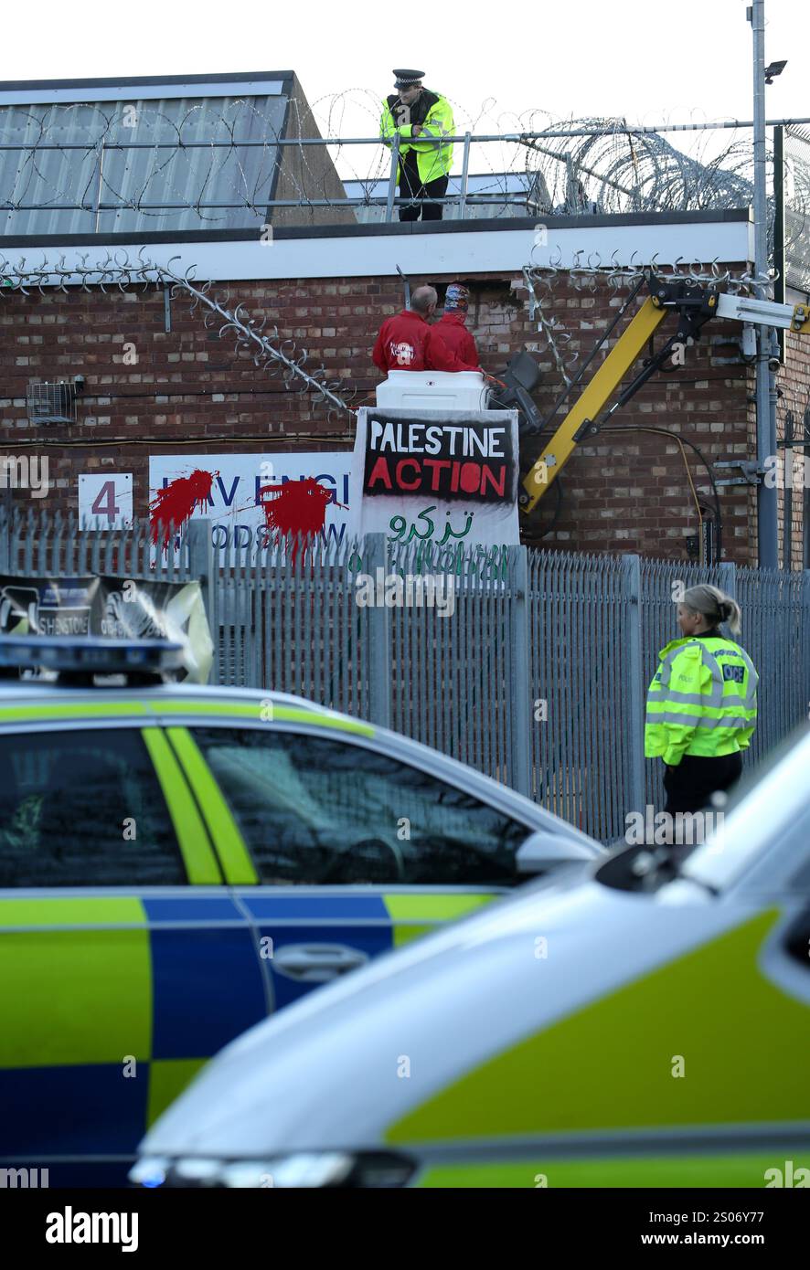 Shenstone, Angleterre, Royaume-Uni. 25 décembre 2024. Palestiniens ...